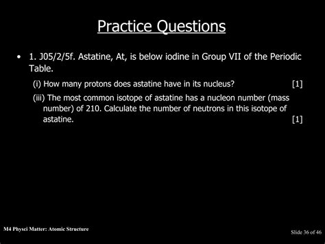 Physci Myp Atomic Structure PPT
