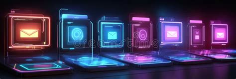Futuristic Digital Voting System With Holographic Touch Screens And Interactive User Interface