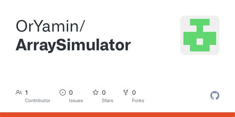 github oryamin arraysimulator