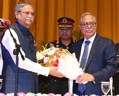 Shahabuddin Chuppu Takes Oath As Bangladeshi President Xinhua