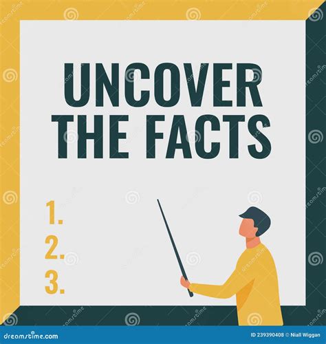 Hand Writing Sign Uncover The Facts Business Approach Find The Truth