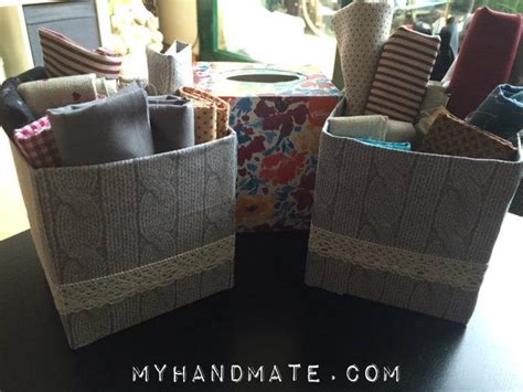 DIY Con Kleenex Cajitas Organizadoras 1 6 Manualidades