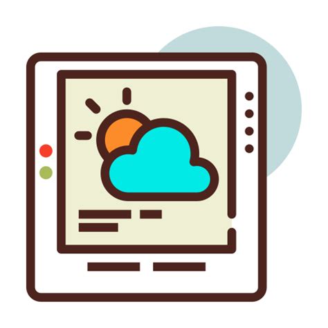 Forecast Darius Dan Lineal Color Icon