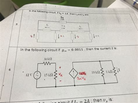 solved in the following circuit if 1 1a then 1 and 1 are