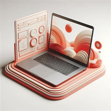 Premium Photo A Laptop Mockup