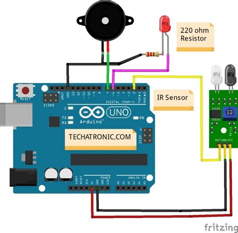 Ir Sensor Circuit Diagram For Obstacle Detection Circuit Diagram
