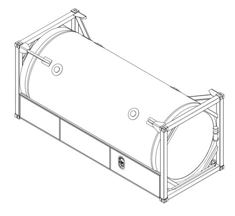 China Iso Tank Container Iso Container Tank Dsw