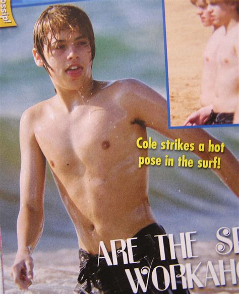 Cole Sprouse Shirtless