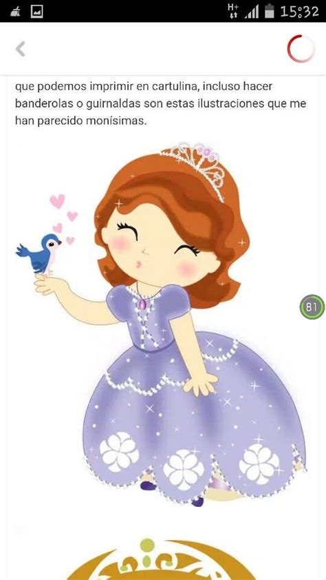 Moldes Princesa Sofía Imagenes De Princesas Bebes Fiesta De Princesas