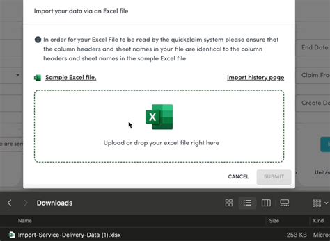 How To Import Data Into Quickclaim Using Ms Excel Templates