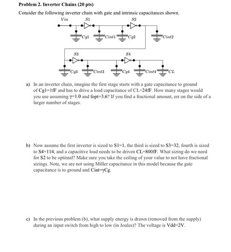 I Need Problem C Please Thank You Problem Inverter Chains Course Hero