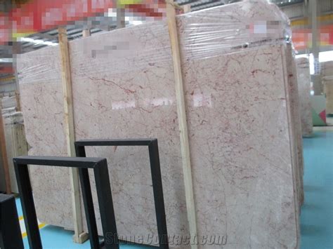 Turkish Pink Rose Marble Tile Slabe Floor Polished Tiles From China