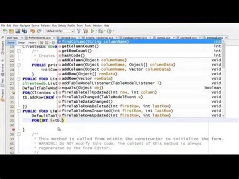 Conectar Java Netbeans A SQL Developer Listar Guardar Buscar
