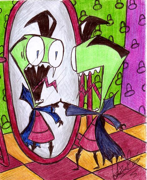 Scary Halloweenie Invader Zim Fan Art 16712011 Fanpop