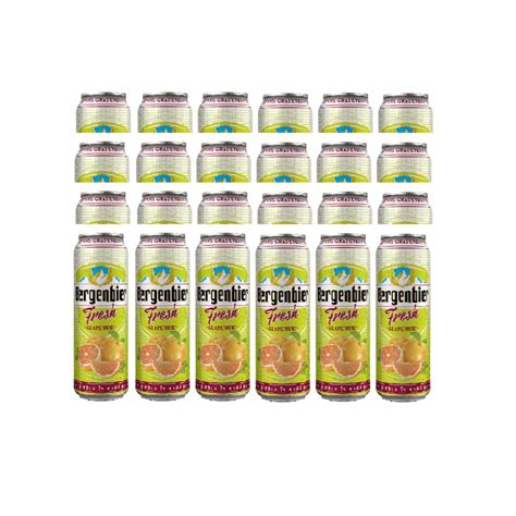 Комплект кенчета бира Bergenbier Fresh 24 броя Грейпфрут 0 5 л
