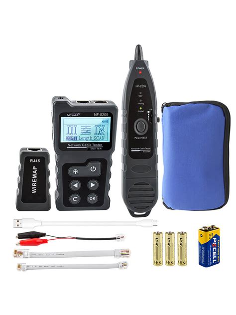 Testador De Cabo De Rede Noyafa Nf 8209 Noyafa Brasil