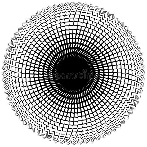 Abstract Radiating Lines Element Stock Vector Illustration Of