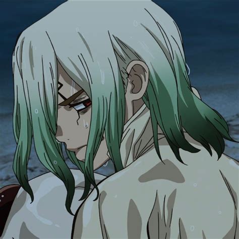 27 Senku With His Hair Down Ideas Dr Stone Stone World Anime