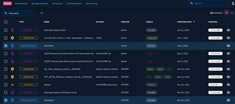 Alienvault Input Resolve Refs Expect Single Value · Issue 2920