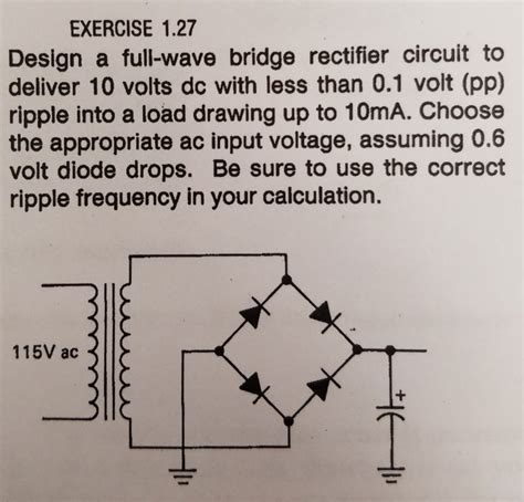 Diode Bridge Rectifier Design