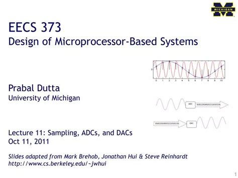 Ppt Eecs 373 Design Of Microprocessor Based Systems Prabal Dutta University Of Michigan