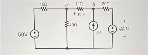Solved Find Vx Chegg