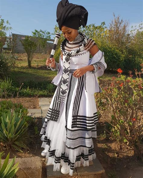 Umbhaco Traditional Dress Xhosa Attire African Traditional Wear Hot
