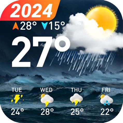 일기 예보 정확한 날씨 실시간 레이더 및 위젯 폭풍우 허리케인 지진 경고를 위한 최고의 날씨 앱
