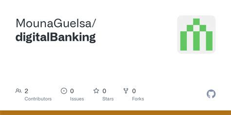 Github Mounaguelsa Digitalbanking