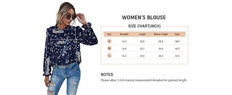 Floerns Womens Floral Print Long Sleeve High Neck Georgette Chiffon