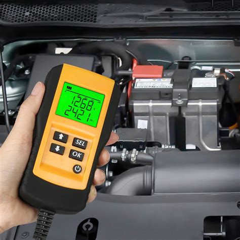 12v Battery Tester Digital Car Battery Analyzer Voltmeter For