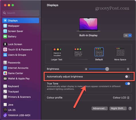 How To Disable Automatic Brightness On A Mac
