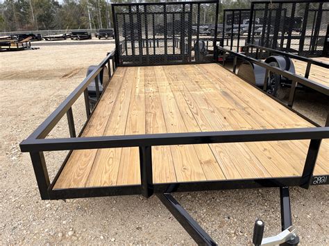 2026 Bye Rite 7x14 3k 2x2 Tube Rail Utility Trailer Trailer World
