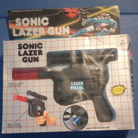 Vintage Knock Off Star Wars Lazer Blaster Sonic Lazer Gun Read