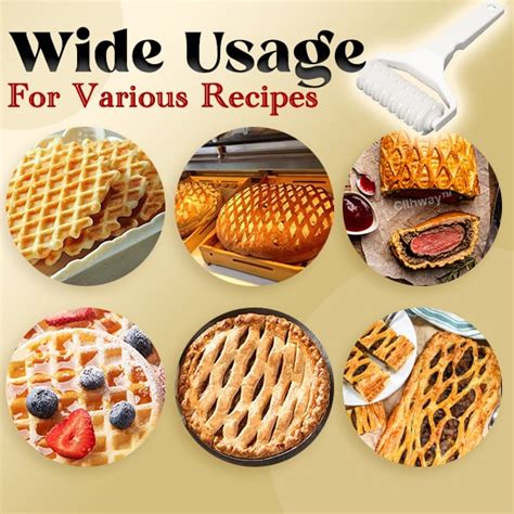 Cithway™ Easy Roll Pastry Pie Crust Lattice Cutter Trendiihome
