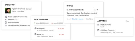 Email And CRM Together Zoho CRM