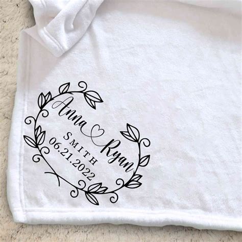 Custom Blanket Wedding T At Nate Davidson Blog