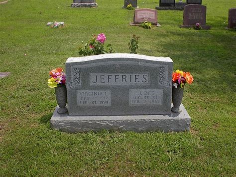 Joseph Dee Jeffries 1915 1967 Find A Grave Memorial
