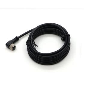 CABO CONECTOR M8 CL3 8 3 PINOS FEMEA ANGULAR 90 5m R E Control Store