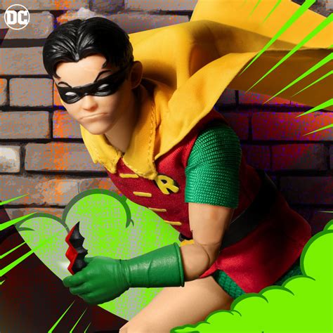 One 12 Collectivedc Comics Robin Action Figure Golden Age Edition
