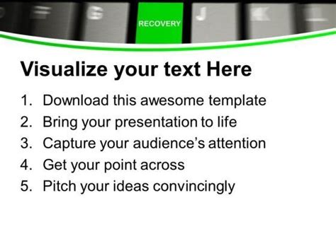 Recover Data With Latest Technology PowerPoint Templates Ppt Backgrounds For Slides