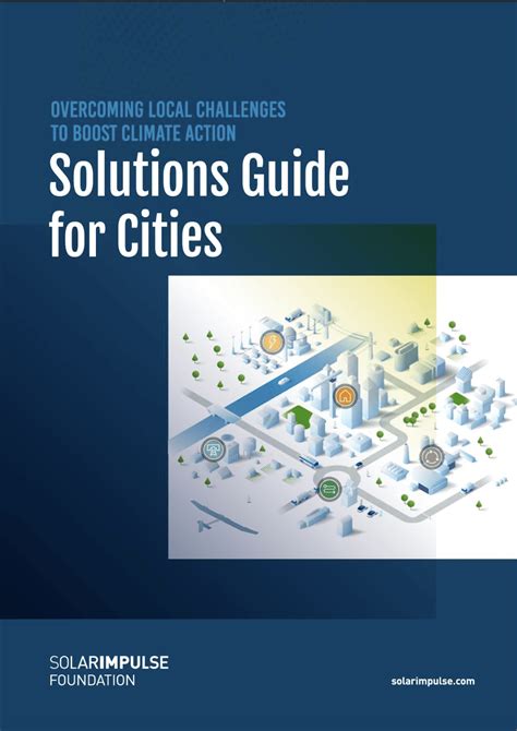 Solar Impulse Guide Des Solutions Pour Les Villes Mixe