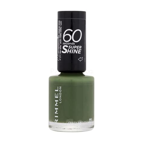 Rimmel London 60 Seconds Super Shine Лак за нокти за жени 8 ml Нюанс ...
