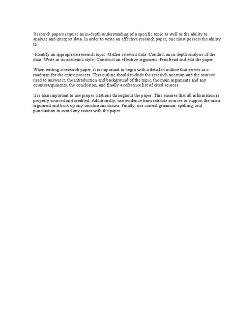 Research Paper Help Pdf