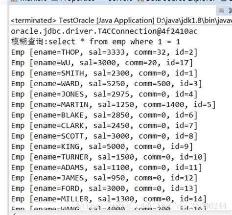 连接oracle实现简单的crud（增删改查）（控制台版） oracle11 crud csdn博客