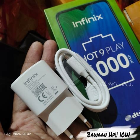 Jual Charger Infinix Hot Play Original Di Jamin Shopee Indonesia