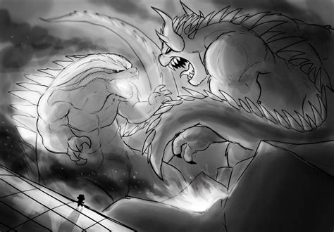 Godzilla Vs Devil By Mickeymonster On Deviantart