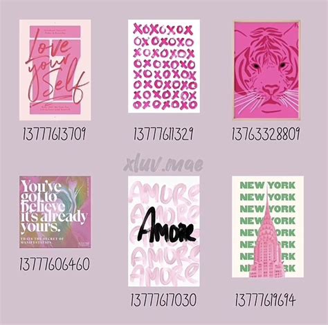 Pink Bloxburg Decals Bloxburg Decal Codes Bloxburg Decals Codes