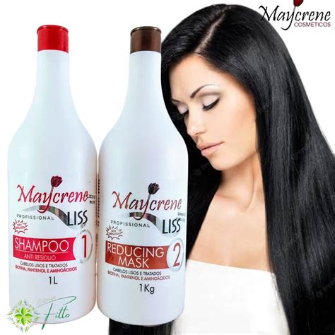 Escova Progressiva Natuliss Sem Formol 2x1L Maycrene Shopee Brasil