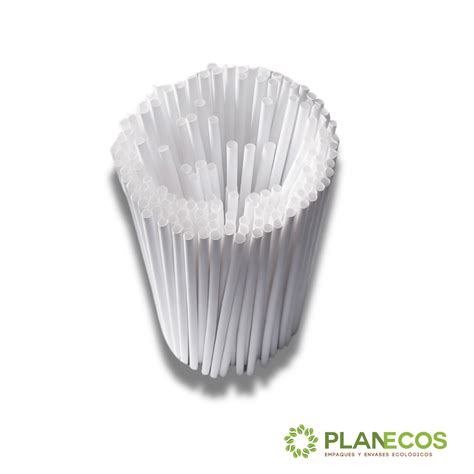 Pitillo De Papel Ecológico Jumbo Empaque Planecos